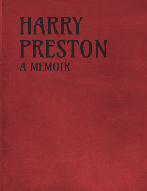 Harry Preston - a memoir by Harry Preston | Blurb Books