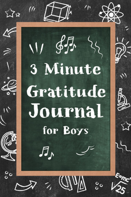 3 Minute Gratitude Journal for Boys by PaperLand | Blurb Books